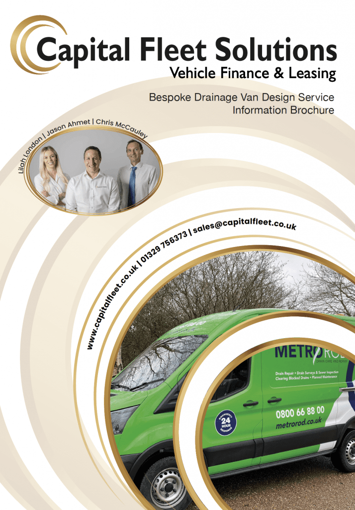 Drainage - Capital Fleet Solutions Drainage Van